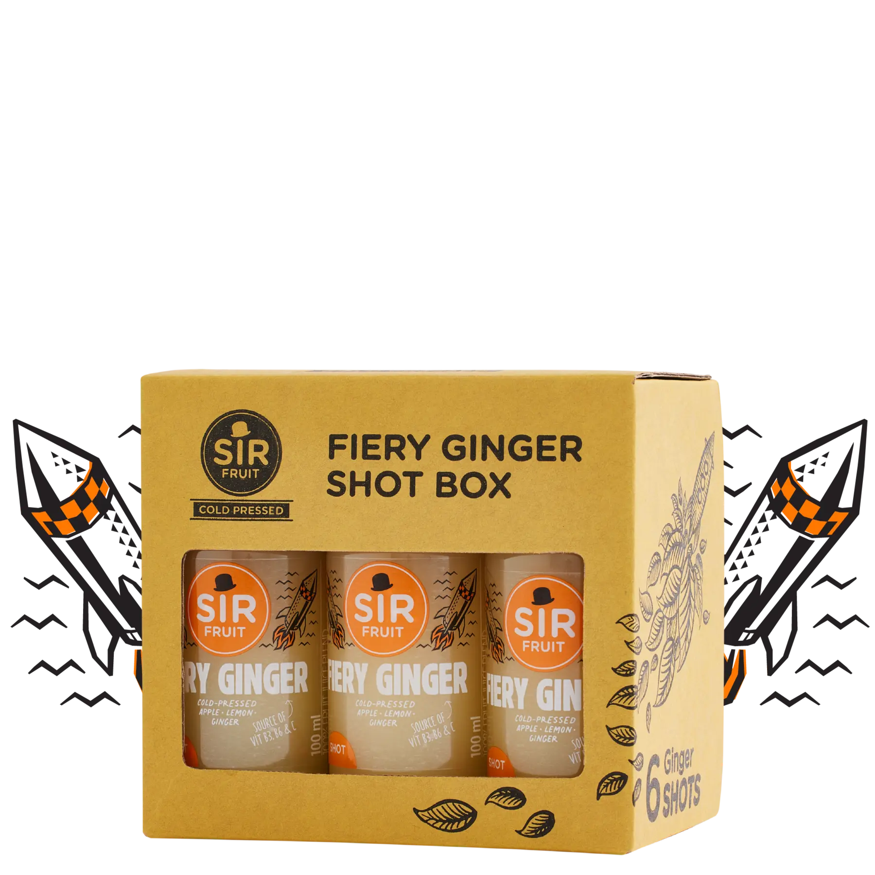Fiery Ginger Shot Box – Sir Fruit